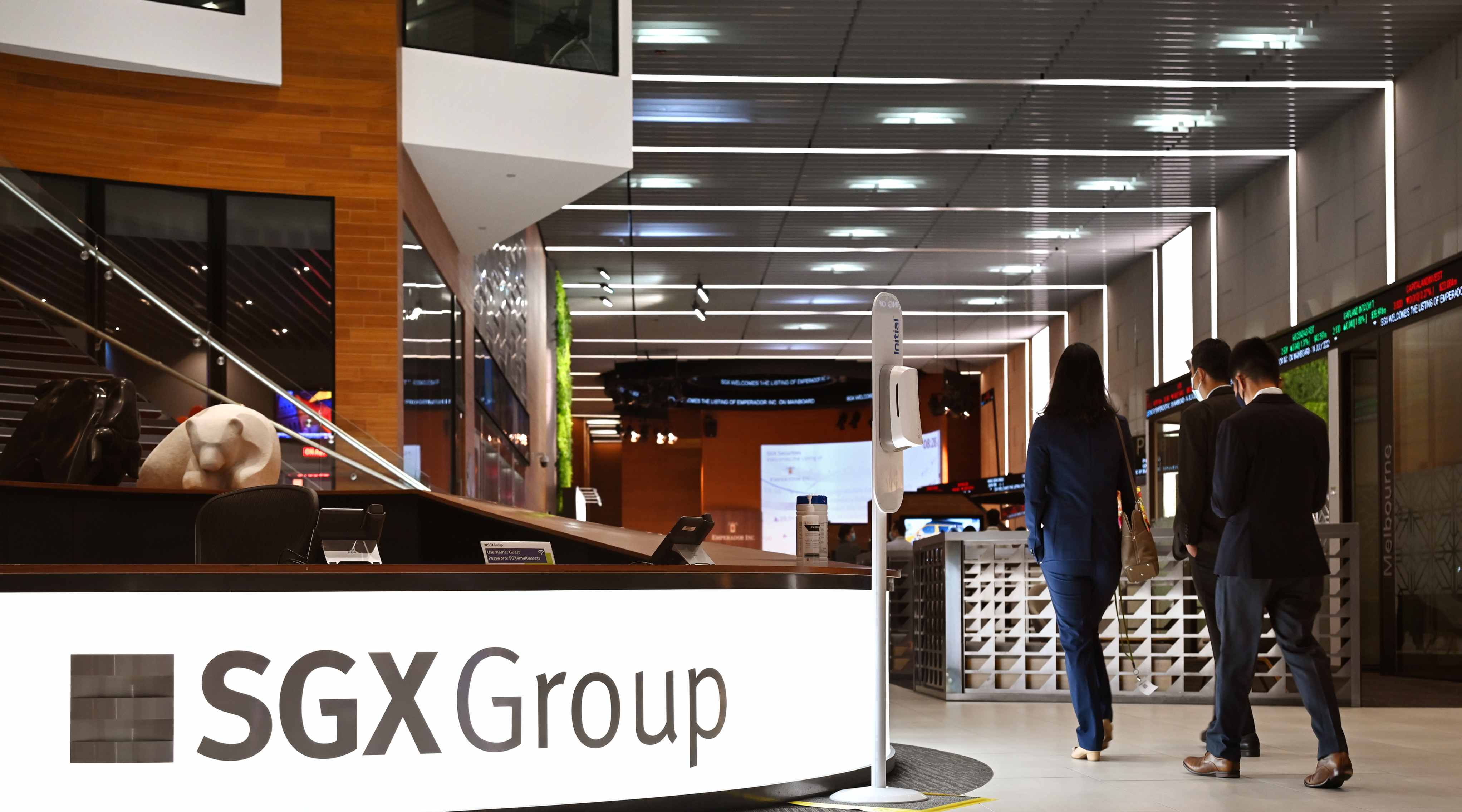 SGX shares fall 2.8% on Monday after Friday’s 10% surge